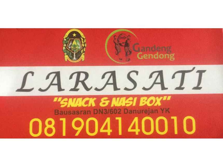 Nglarisi | Daftar Penyedia Boga